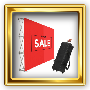 Pop Up Tension Backdrop Details