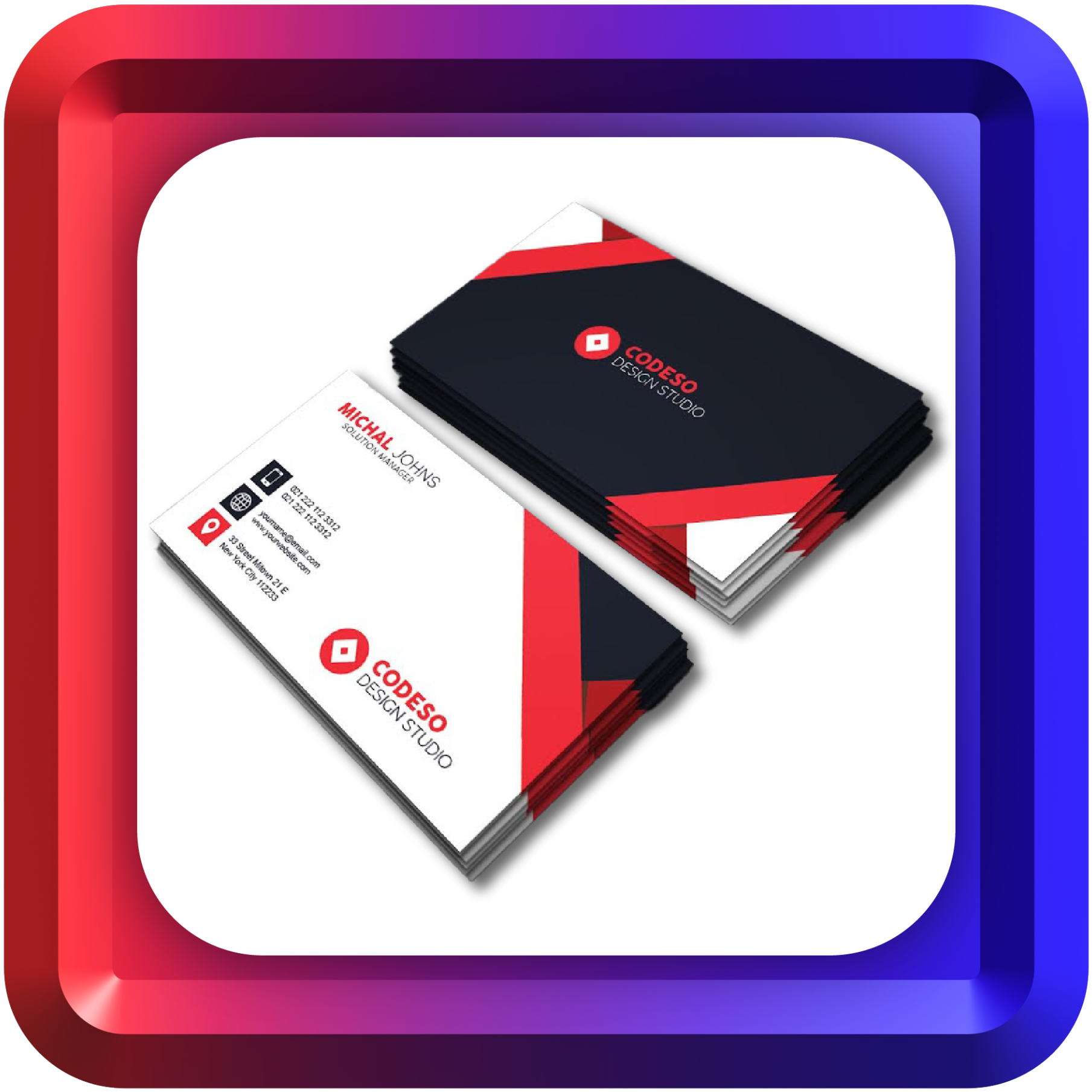 Good Quality Name Card Printing, Free Delivery, Design Service, Fast Print