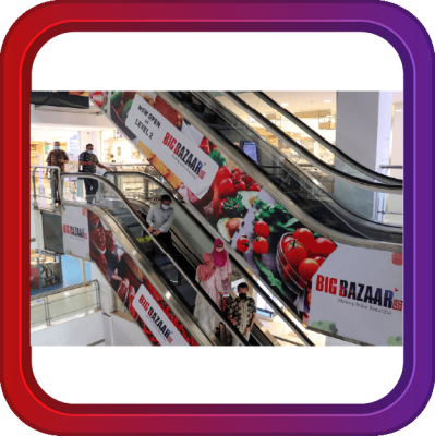 HotPrint Official Site - Escalator Sticker