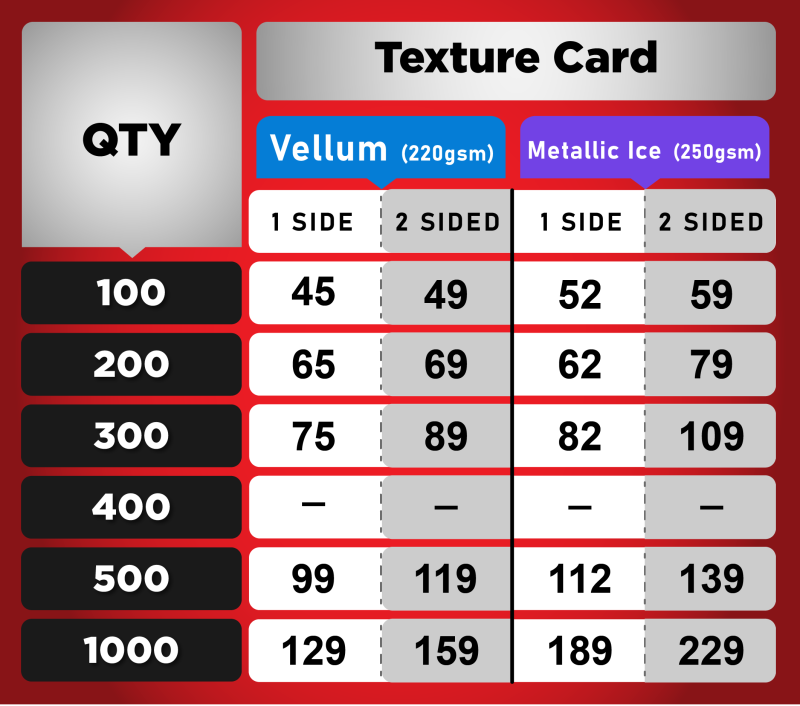 Texture Name Card Printing - Good Quality Name Card Printing, Free ...