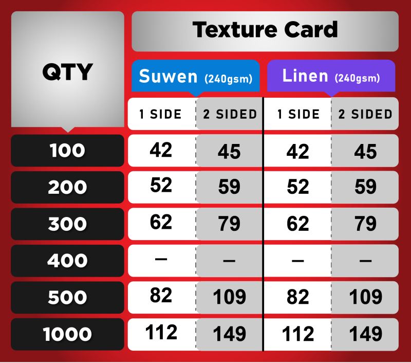 Texture Name Card Printing - Good Quality Name Card Printing, Free ...