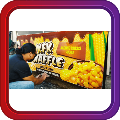 HotPrint Official Site - Hawker Stall Sticker