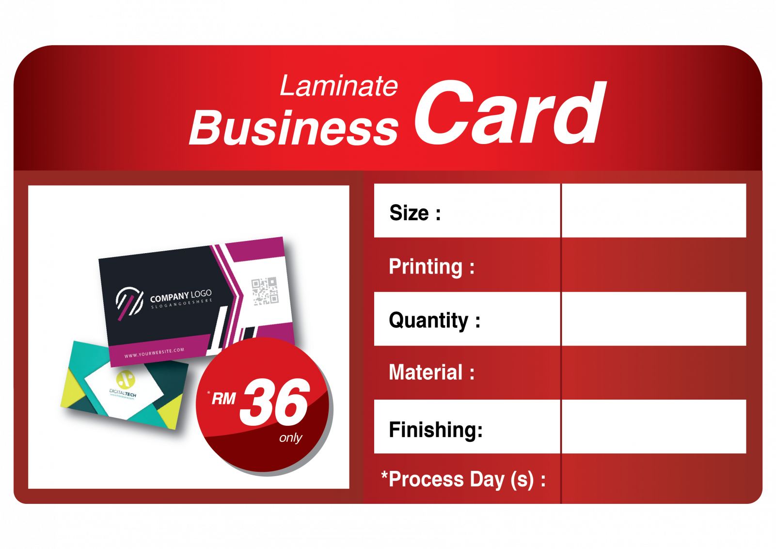 Lowest Printing Price For Banner Printing , Name Card , Flyer , Sticker ...