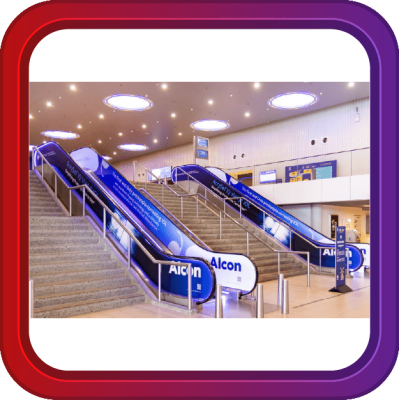 HotPrint Official Site - Escalator Sticker